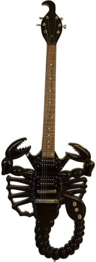 Music - Electric Guitar - Black - Scorpion Instrument – Hawamusical